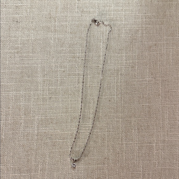 no brand | Jewelry | Short Chain Unique Sparkly Stainless Solitaire ...